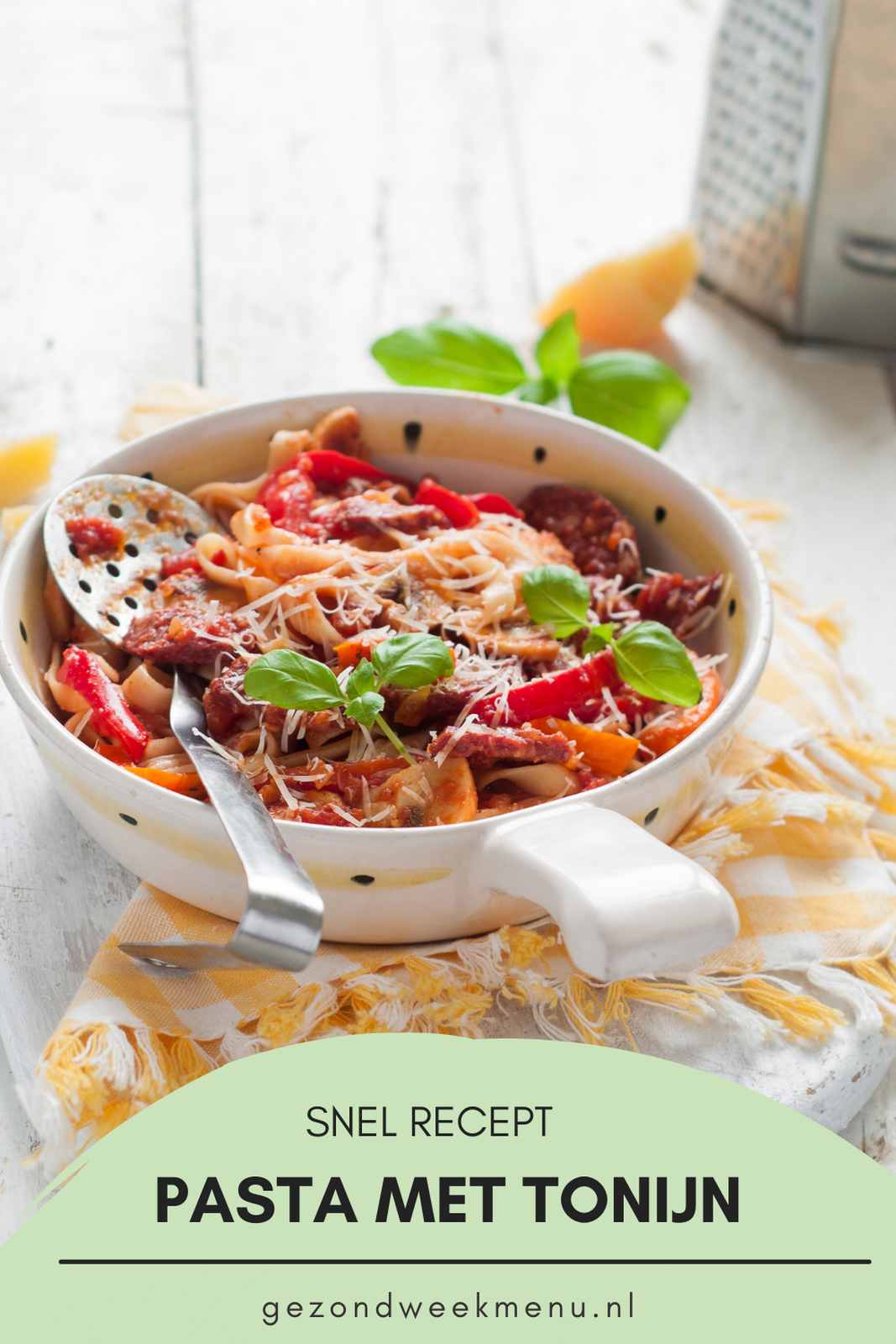 Snelle Pasta Tonijn Met Room