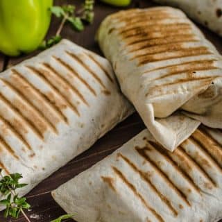 Oosterse Wraps Met Kip En Sperziebonen