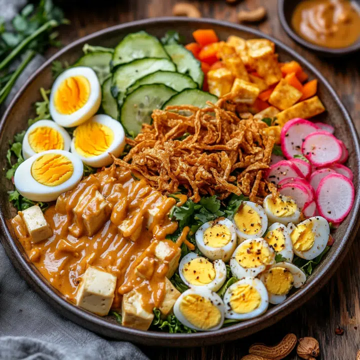 Gado Gado - Indonesisch Recept met Rijke Pindasau